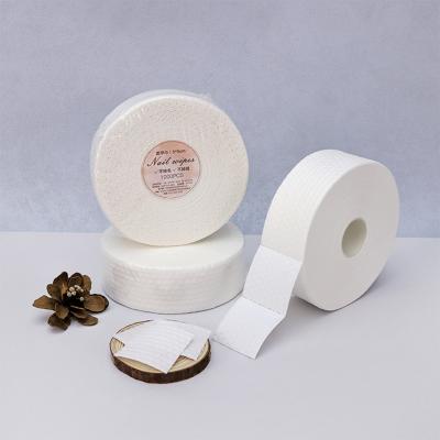 China 1000pcs Cotton Nail Wipes Customized Eco Friendly Nail Polish Remover Pads for sale