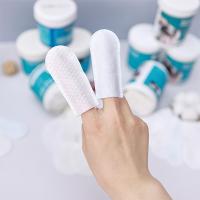 China Spunlace Dog Dental Finger Wipes OEM ODM Dental Care Finger Wipes For Dogs for sale