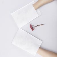 China White Disposable Non Woven Gloves Spunlace Fabric Disposable Wash Gloves for sale