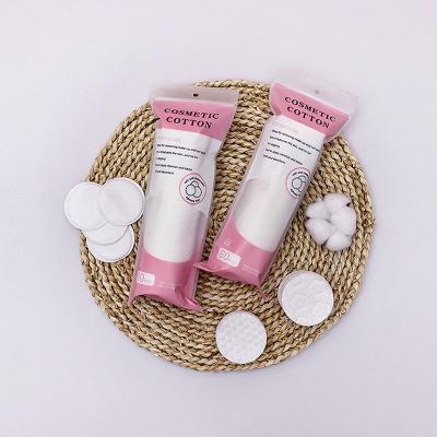 China Organic Cotton Rounds 150gsm 180gsm Bamboo Cotton Pads Disposable for sale