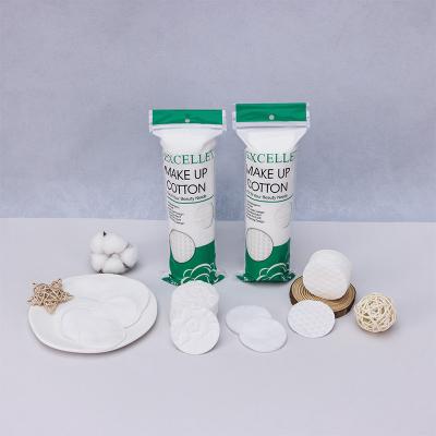 China 100pcs/Box Cosmetic Cotton Pad ODM Makeup Remover Pads Disposable for sale