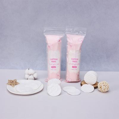 China 180GSM Disposable Makeup Remover Pads Customized Cotton Makeup Pads for sale