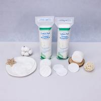 China 80pcs 100pcs 120pcs Cotton Makeup Remover Pads Bamboo Face Pads for sale
