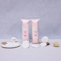 China 150gsm 180gsm Makeup Remover Rounds 120pcs 150pcs 200pcs Cotton Rounds for sale