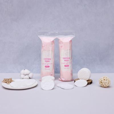 China 150gsm 180gsm Makeup Remover Rounds 120pcs 150pcs 200pcs Cotton Rounds for sale