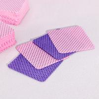 China Lint Free Nail Polish Remover Pads Lint Free Cotton Pads For Nails for sale