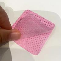 China Orange Blue Cotton Pads Nail Polish Remover 200pcs Cotton Pads For Nails for sale