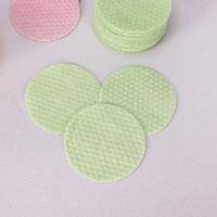 China Face Acneand Wet Compress Cotton Salicylic Acid Cleansing Pads Yellow Green Pink for sale