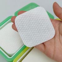 China Disposable Wet Cotton Pad OEM ODM Face Cleaning Pad For Eye Makeup Remover for sale