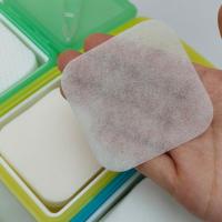 China Disposable Wet Cotton Pad OEM ODM Face Cleaning Pad For Eye Makeup Remover for sale