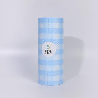 China ODM Blue Disposable Dish Cloths On A Roll Nonwoven Disposable Washcloths For Dishes for sale