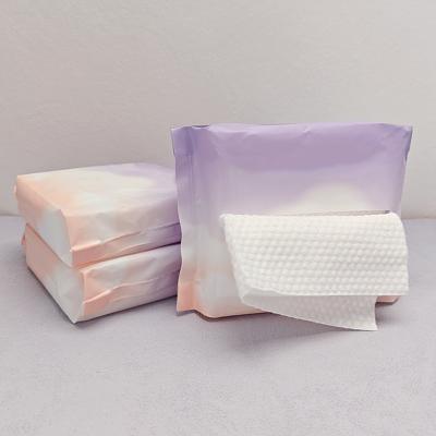 China Hypoallergenic Disposable Facial Cleansing Cloths Nonwoven Disposable Face Wash Towel for sale