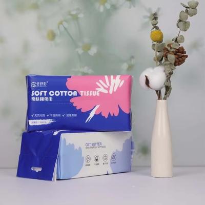 China Nonwoven Cotton Facial Disposable Towel 50gsm-120gsm Dry Disposable Face Cloths for sale