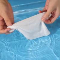 China Nonwoven Cotton Facial Disposable Towel 50gsm-120gsm Dry Disposable Face Cloths for sale