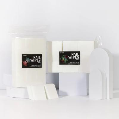 China 60gsm 80gsm Nail Polish Wipes Disposable Nail Polish Remover Wipes for sale