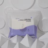 China Organic 200pcs/Pack Cosmetic Cotton Pad Eco Thin Cotton Pads For Toner for sale