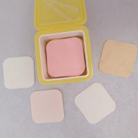 China Nonwoven Organic Cotton Makeup Pads Wet Compress Cotton Squares For Face for sale