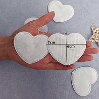 China OEM Eco Friendly Heart Shaped Cotton Pads Disposable Biodegradable Makeup Remover Pads for sale