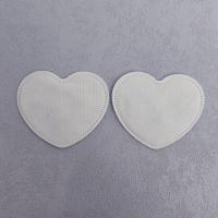 China OEM Eco Friendly Heart Shaped Cotton Pads Disposable Biodegradable Makeup Remover Pads for sale