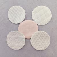 China OEM Natural Remover Make up Cotton Face Pads 180g Cosmetic Round Cotton Facial Pad for sale