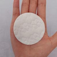 China Customizable Disposable Organic Cotton Face Cleaning Pads Soft Design Logo for Facial Use Premium Custom Cosmetic Cotton Pads for sale