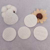 China Customizable Disposable Organic Cotton Face Cleaning Pads Soft Design Logo for Facial Use Premium Custom Cosmetic Cotton Pads for sale