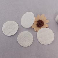 China Customizable Disposable Organic Cotton Face Cleaning Pads Soft Design Logo for Facial Use Premium Custom Cosmetic Cotton Pads for sale