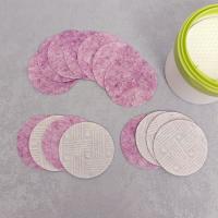 China Cotton Rounds Cotton Pads for Face Disposable Makeup Removal Facial Premium Toner Pads Soft Face Nail Cleansing Pads for sale