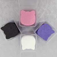 China OEM 200pcs/box Heart Shape Lint Free Nail Wipes Lint-free Colorful Nail Polish Remover Wipes Nails Wipes for sale