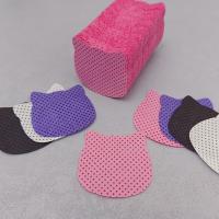China OEM 200pcs/box Heart Shape Lint Free Nail Wipes Lint-free Colorful Nail Polish Remover Wipes Nails Wipes for sale