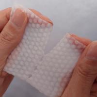 China Custom Logo Premium Disposable Cotton White Facial Make-Up Remover Pads Soft Skin Care Cleaning OEM for sale