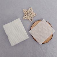 China Custom Logo Premium Disposable Cotton White Facial Make-Up Remover Pads Soft Skin Care Cleaning OEM for sale
