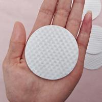China OEM Cosmetic Cotton Round Pads Facial Cotton Pads Facial Pure Makeup Cotton Pad Embossing for Face Makeup and Clean for sale