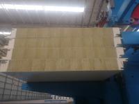 China Baodu Rock Wool Sandwich Panel 50-200mm A1 Fire Rated for Warehouse Workshop Insulation for sale