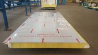 China BAODU 50mm-100mm Acoustic Sandwich Panel with 33-41dB Sound Insulation and Grade A Fire Resistance for sale