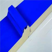 China 100mm Insulated PUR PIR Sandwich Panel for Cold Rooms and Roof Cladding with 0.19 W/m²K Thermal Conductivity for sale