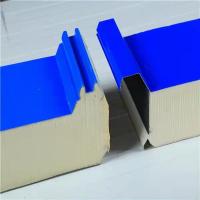 China 100mm Insulated PUR PIR Sandwich Panel for Cold Rooms and Roof Cladding with 0.19 W/m²K Thermal Conductivity for sale