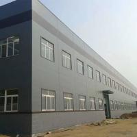 China Prefabricated Steel Structure Warehouse C-Type Gable Frame Workshop 50 Year Lifespan for sale