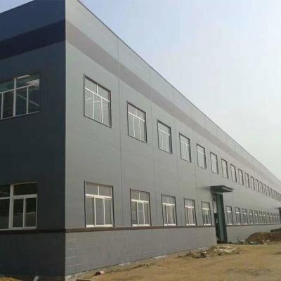 China Prefabricated Steel Structure Warehouse C-Type Gable Frame Workshop 50 Year Lifespan for sale