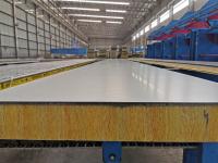 China 150mm Acoustic Sandwich Panel PUF Insulated Roofing Sheets with 41dB Sound Insulation and 0.95 NRC Rating for sale