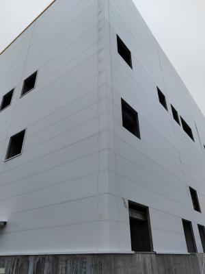 China Curved Wall Sandwich Panel Corner 500-1000mm Width with B1 Fire Rating and Thermal Insulation for sale