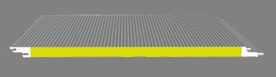 China Glasswool Thermal Insulation Sandwich Panel House Construction Lightweight for sale