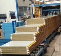 China Rockwool PU Insulated Sandwich Panel 50-200mm Thickness for Roof and Wall Cladding Systems for sale