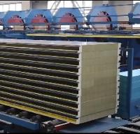 China Rockwool Sandwich Panel 50-200mm Thickness with PU Sealing for Industrial Wall and Roof Systems for sale