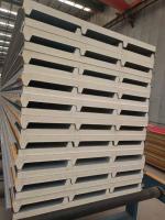 China Polyurethane PUR Sandwich Panel 50mm-200mm Thickness for Wall & Roof Applications with CE Certification for sale