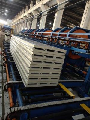 China Industrial PUR Sandwich Panel 0.4mm-0.8mm Steel with 50mm-200mm Thickness and Class A Fire Rating for sale