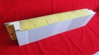 China Fire-Resistant Glasswool Sandwich Panel 50mm-200mm Thickness with Class A Rating for Wall & Roof Insulation for sale