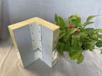 China 100mm-200mm Corner Wall Panel with B1 Fire Rating | 60-120kg/m³ Density for Building Insulation for sale