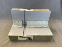 China Curved Wall Sandwich Panel Corner 500-1000mm Width with B1 Fire Rating and Thermal Insulation for sale