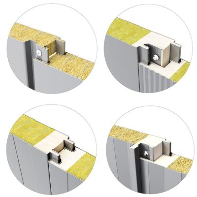 China Fiber Glasswool Structural Sandwich Panel for Roof 75mm Thickness Thermal Insulation for sale